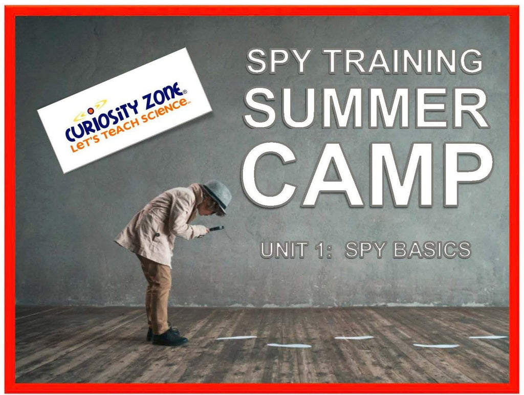 Spy Training Camp: Spy Basics (3 hours) – Curiosity Zone Store